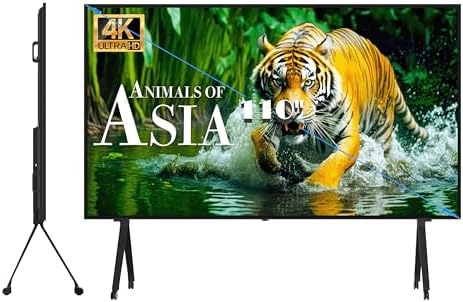 Amazon | GTUOXIES 110 インチ LED スクリーン 4K UHD スマート テレビ テレビ TS110TD ホーム ...