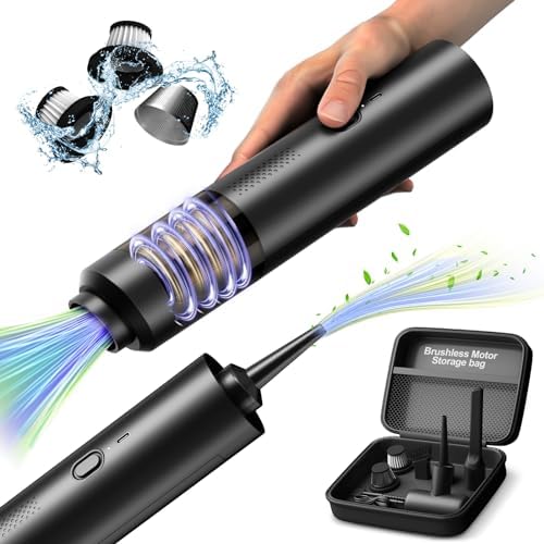 Amazon.com: Portable Cordless Car Vacuum - 18000Pa Powerful Suction ...