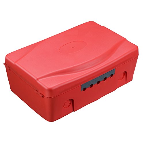 Masterplug Weatherproof Box Red IP54 Outdoor Electric Socket Garden ...