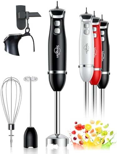 Amazon.com: Mueller Immersion Blender Handheld - 8 Speed Stainless ...