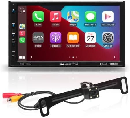 Amazon.com: BOSS Audio Systems 7 Inch Double Din Stereo + Backup Camera ...