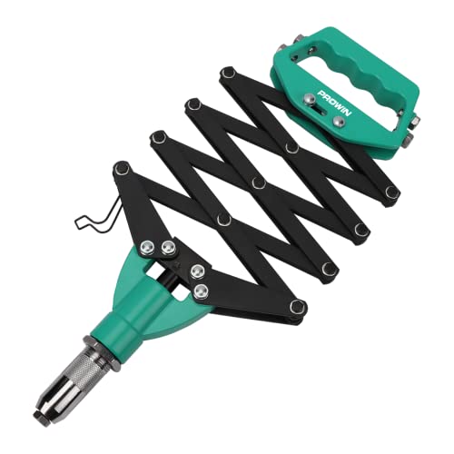 Prowin 32in Heavy Duty Hardell Rivet Gun, Manual Hand Accordion Riveter ...