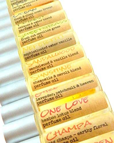 Amazon.com: Perfume Oil Roll On/Choose your natural fragrance/Mens ...