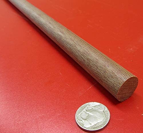 Amazon.com: Micarta Canvas CE Phenolic Round Rod .750" (3/4") Diameter ...