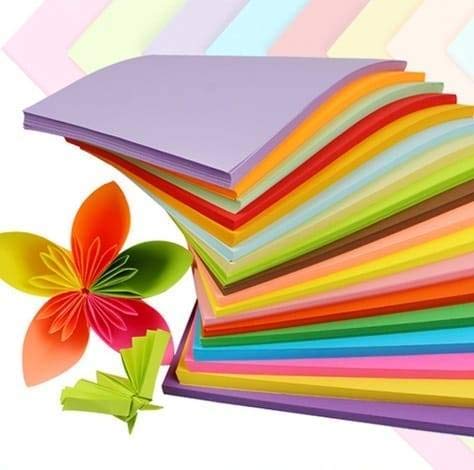 Ditya Crafts A-3 Size Colourfull Paper/Sheets for Art and Craft(Pack of ...