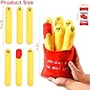Amazon.com: French Fries Food Plush, Cute Funny Stuffed Plushie Pillow ...