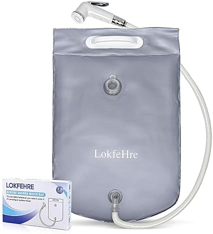 Amazon.com: LOKFEHRE Bedside Shower Water Bag - 2.5 GL Portable Water ...