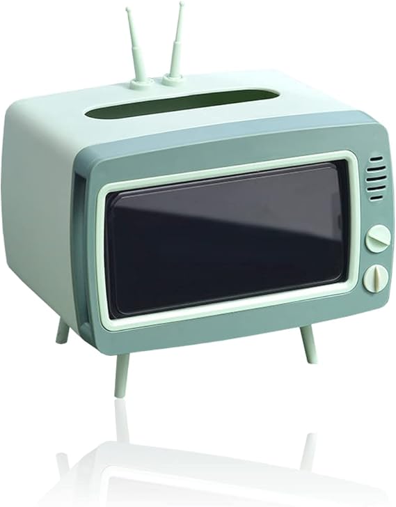 Amazon.com: CQUUKOI Fun Cute TV Tissue Box Holder,Multi Functional ...