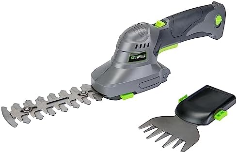 Amazon.com : Genesis Cordless Grass Shear & Shrubbery Trimmer - 2 in 1 ...