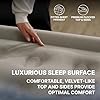 Amazon.com: SLEEPLUX Dream Luxury Queen Air Mattress, Built-in Dual ...