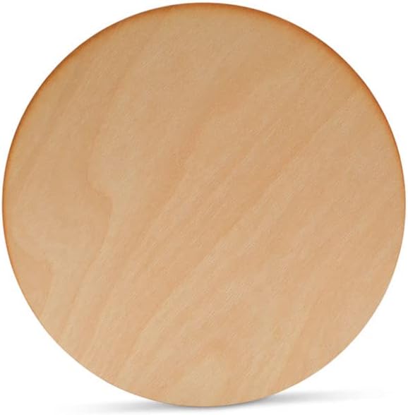 Plywood Circles 6 inch, 1/8 Inch Thick, Pack of 5 Unfinished Wood ...