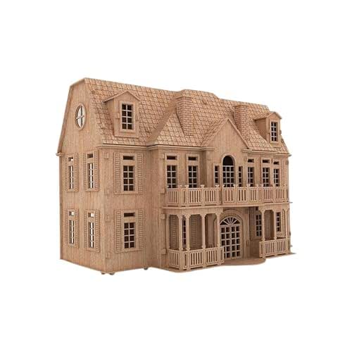 Amazon.com: Bird’s Wood Shack Manorhouse Mansion – 3D Puzzle Doll House ...