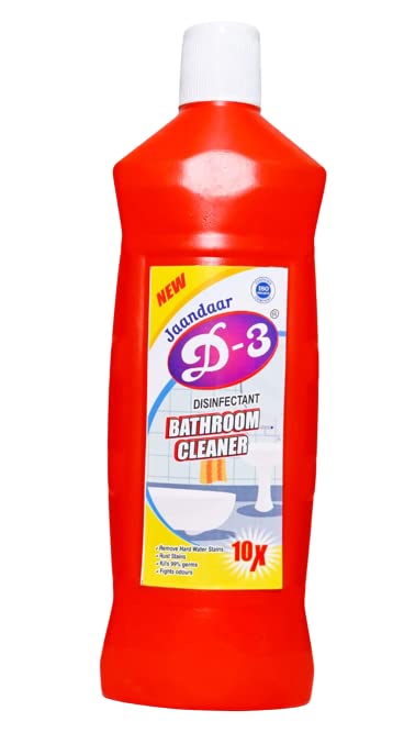Jaandaar D3 Disinfectant Bathroom Cleaner 10x 500ml liquid bottle ...