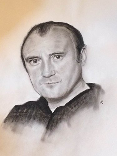 Print of Phil Collins : Amazon.co.uk: Home & Kitchen