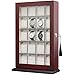 Amazon.com: TimelyBuys 20 Piece Cherry Wood Watch Display Wall Hanging ...