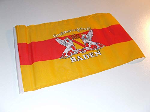 Great Duke Baden Badische with Coat of Arms 2 Flag 30 x 45 cm – BigaMart