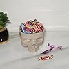 Amazon.com: CAAHANJIA Skull Bowl 2Set, Ceramic candy bowl, halloween ...