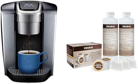 Amazon.com: Keurig K-Elite Single-Serve K-Cup Pod Coffee Maker, Brushed ...