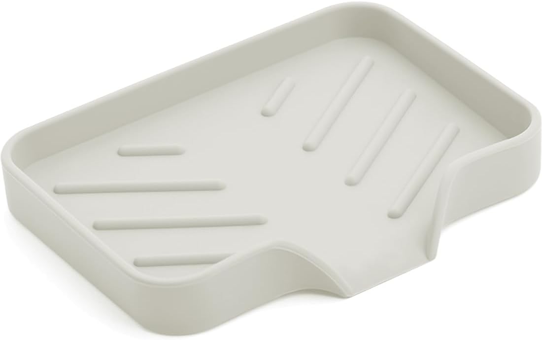Amazon.com: Metopets Sponge Holder with Drain Spout, Silicone Sponge ...