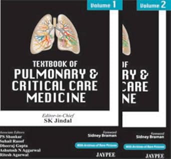 Textbook of Pulmonary and Critical Care Medicine: 9789350250730 ...