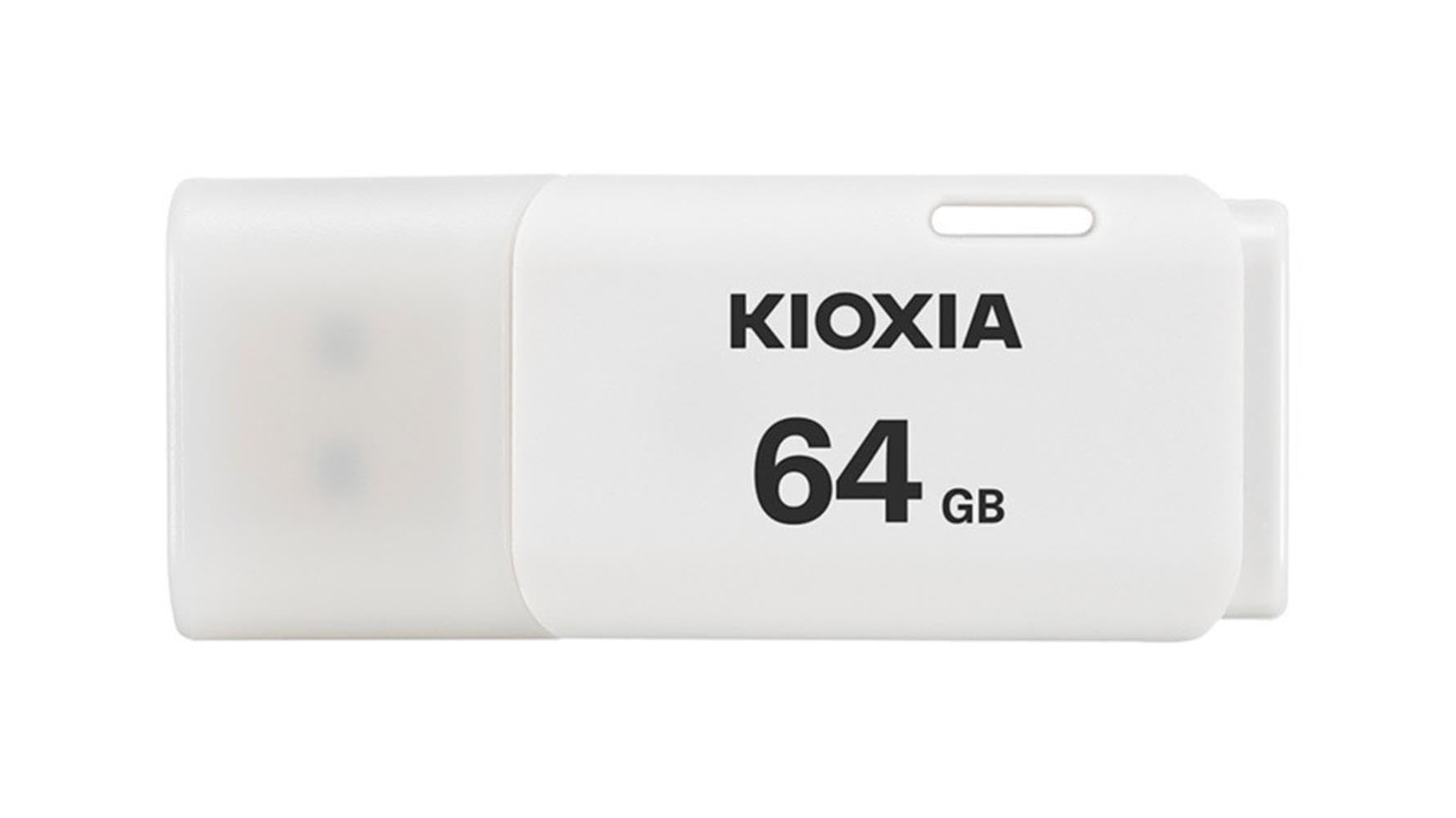 KIOXIA Former Toshiba Memory 64GB USB Pen Drive 2.0 U202(White) with ...