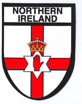 Northern Ireland Souvenirs Northern Ireland Sticker EU Gifts : Amazon ...