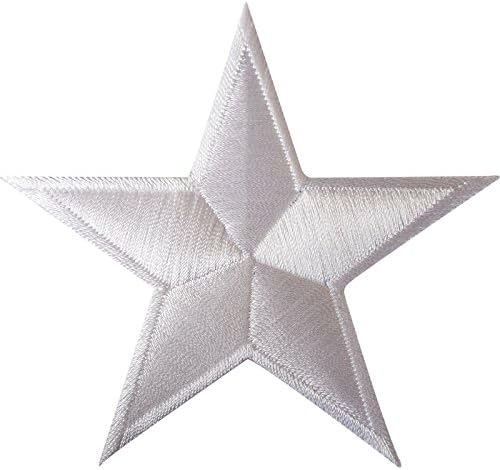 Star - Yellow - Sew-on - Embroidered Patch/Badge/Emblem : Amazon.co.uk ...