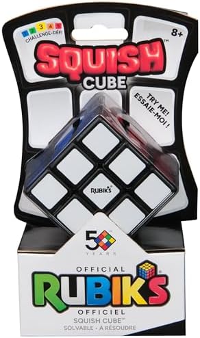 Rubik's Cube - Rubiks Cube Squish 3x3 - Puzzle Game Adults and Children ...
