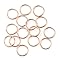Amazon.com: HDSupplies 200 Pieces - 14mm Jump Rings Gold Tone Plated ...