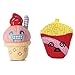 Amazon.com: Ami Amis Plush Knit Toy 4-Inch Bean & Francois, Cute ...