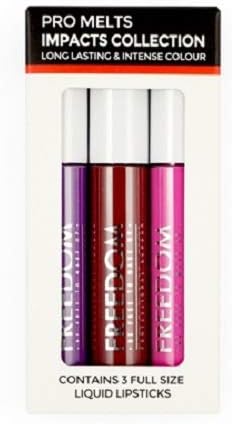 Freedom Makeup London Pro Melts Impacts Collection (Liquid Lipstick ...