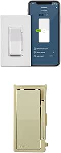 Leviton D26HD-2RW Decora Smart Wi-Fi Dimmer (2nd Gen), Works with Hey ...