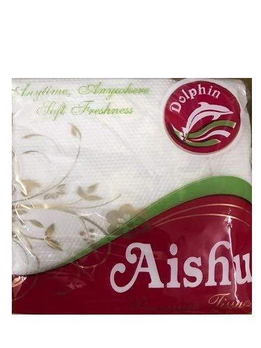 Aishu Premium Table Top Tissue Paper Napkins, 27x30 cm (Pack of 3, 70 ...