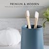Amazon.com: Yew Design Matte Blue Toothbrush and Toothpaste Holder and ...