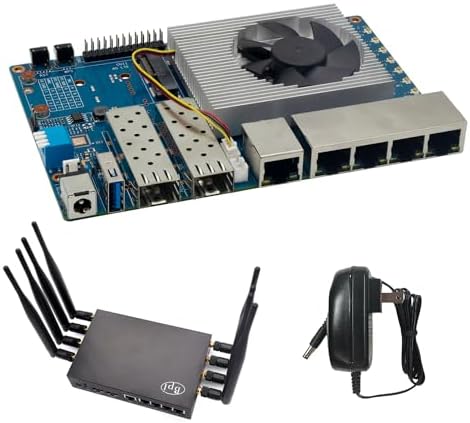 Amazon.com: Banana Pi BPI-R3 Mini Wi-Fi 6 OpenSource Router, OpenWRT ...