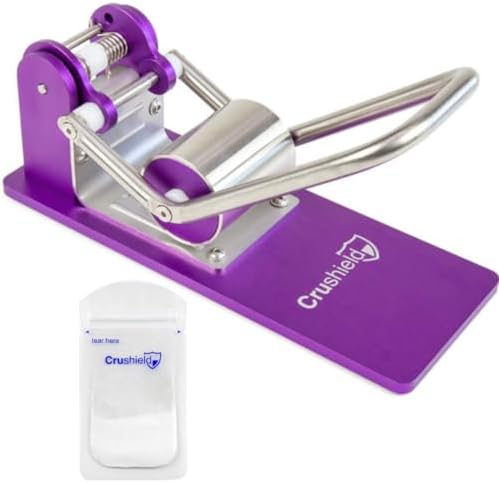 Amazon.com: Crushield Heavy Duty Pouch Pill Rolling Crusher System ...