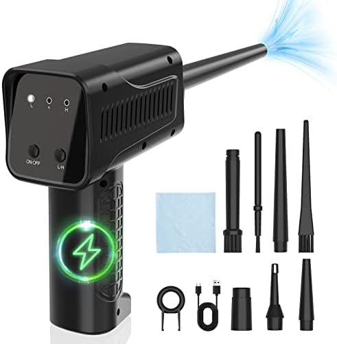 Amazon.com: Compressed Air Duster,Rechargeable Electric Air Duster for ...
