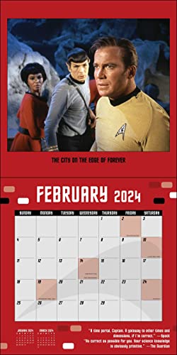 Snapklik.com : Star Trek 2024 Wall Calendar: The Original Series