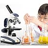 Swift Compound Monocular Microscope with 40X-1000X Magnification, Dual ...