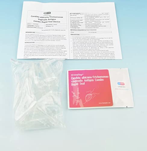 Candida Albicans Trichomonas Pack sti std Quick Home self Test Detects ...