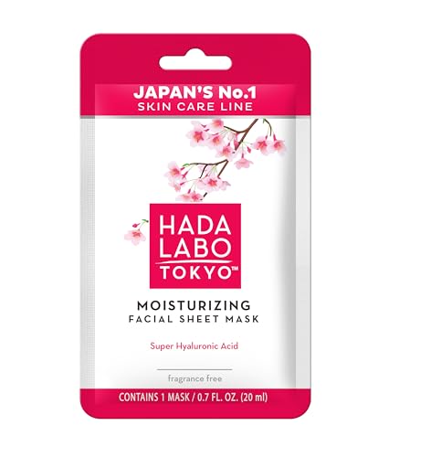 Hada Labo Tokyo – Moisturising Facial Sheet Masks, With Super ...
