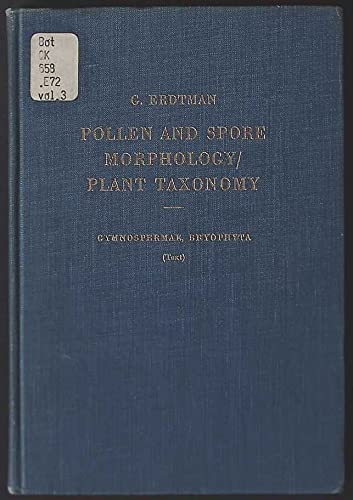 Pollen and spore morphology/plant taxonomy;: Gymnospermae, bryophyta ...