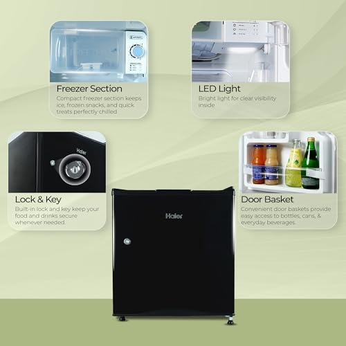 Haier 50 L 2 Star Direct Cool Single Door Mini Bar Refrigerator with ...