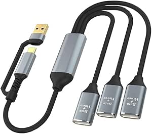 USB Port Extender, Portable USB Port Expander, Effortless Powered USB ...