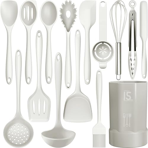 Amazon.com: Infinite Kitchen Utensils Set-12 Pieces Silicone Cooking ...