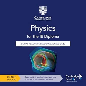 Physics for the IB Diploma Digital Teacher's Resource Access Card ...