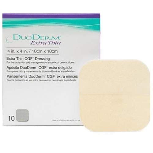 Snapklik.com : ConvaTec DuoDERM Extra Thin CGF Hydrocolloid 4x4 Sterile ...