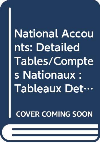 Buy National accounts: Volume 2: Detailed tables 1979-1991 (National ...