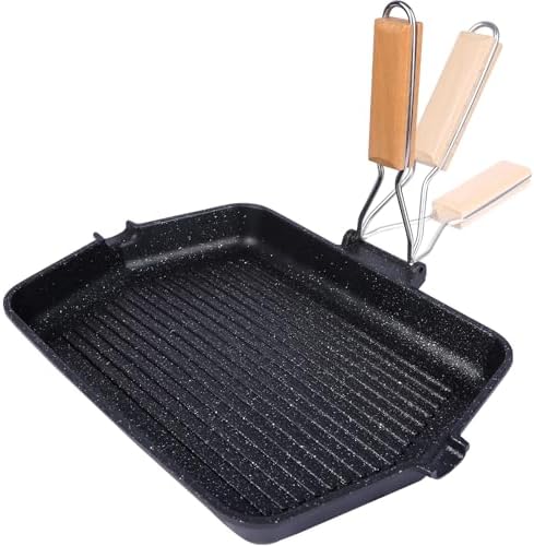 Amazon.com: MasterPan Non-Stick Grill and Griddle Pan with Removable ...