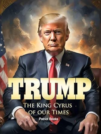 Trump: The King Cyrus of our Times - Journal / Notebook: Books, Patriot ...